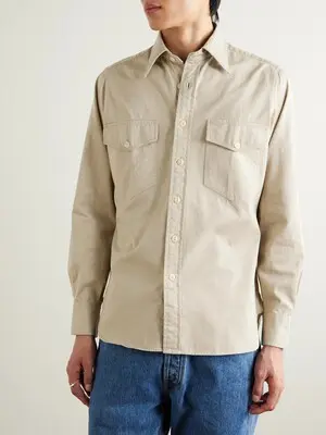 DRAKE'S Cotton Shirt
