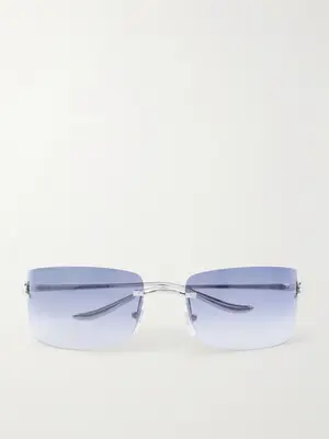 CARTIER Rimless Sunglasses - Silver