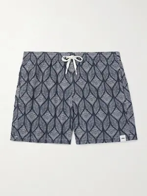Altea Printed Swim Shorts - Blue