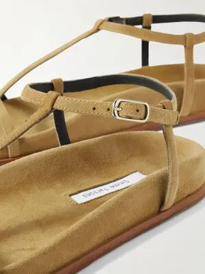 EMME PARSONS Aya Suede Sandals - Brown