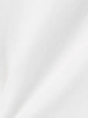 AGOLDE Adine Cropped Organic Cotton-jersey T-shirt - Neutrals