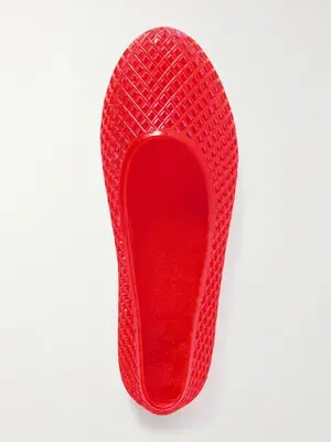 ANCIENT GREEK SANDALS Iro Pvc Ballet Flats - Red