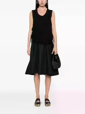 3.1 Phillip Lim Floral-appliqué Midi Dress