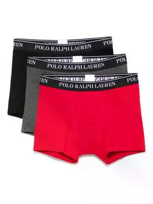 Polo Ralph Lauren Logo-waistband Boxers - Red