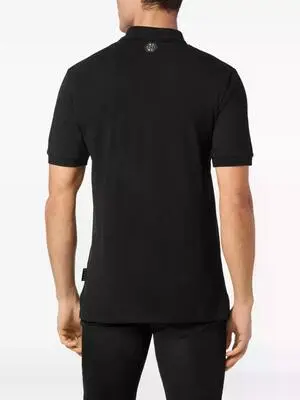 Philipp Plein Strass Tattoo Polo Shirt