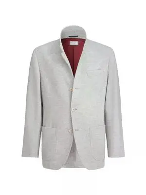 Brunello Cucinelli Cashmere Blazer - Grey
