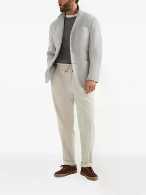 Brunello Cucinelli Cashmere Blazer - Grey