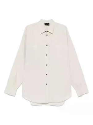 Andrea Ya'aqov Cotton Shirt - Neutrals