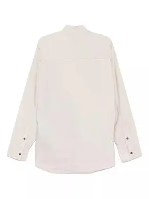 Andrea Ya'aqov Cotton Shirt - Neutrals