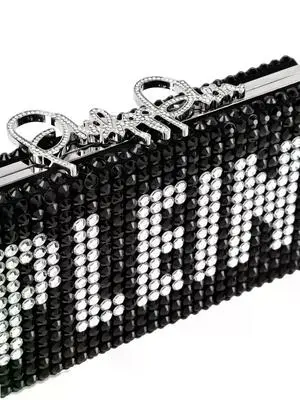 Philipp Plein Crystal-embellished Clutch