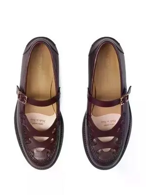 SCAROSSO Minni Loafers - Red