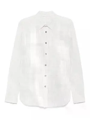 FORME D'EXPRESSION Check-pattern Shirt