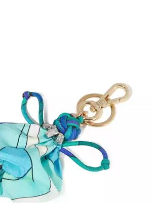 Emilio Pucci Iride-print Silk Charm