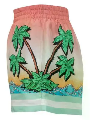 Casablanca Tennis Club Shorts - Pink