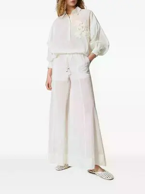 TWINSET Wide-leg Trousers