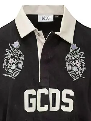 Gcds Flowers Logo Polo Shirt