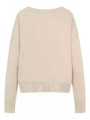 MAISON MARGIELA Logo-print Sweatshirt - Neutrals