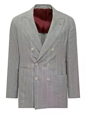 Brunello Cucinelli Double Breasted Blazer