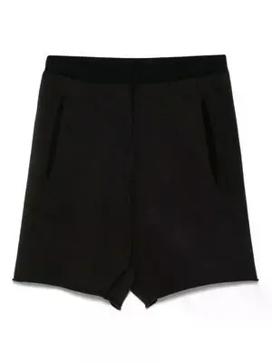 LABEL UNDER CONSTRUCTION Cotton Shorts - Black