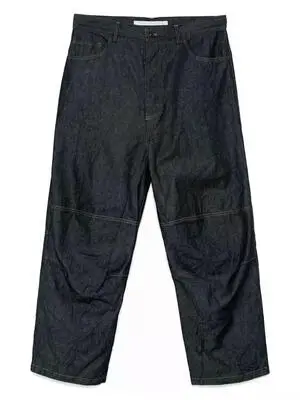 FORME D'EXPRESSION Contrasting-stitching Jeans