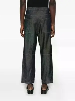 FORME D'EXPRESSION Contrasting-stitching Jeans