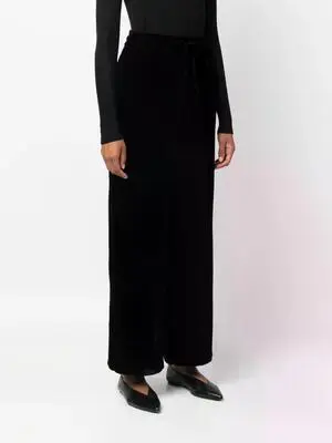 THE ROSE IBIZA Drawstring Velvet Trousers