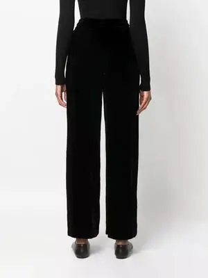 THE ROSE IBIZA Drawstring Velvet Trousers