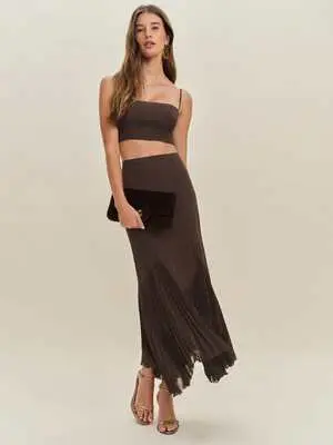 REFORMATION Van Two Piece - Brown