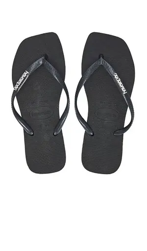 Havaianas Slim Square Logo Sandals