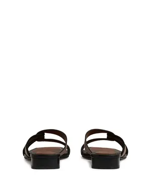 REISS Flat Slide Sandals