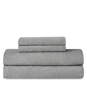 UGG Devon Microfiber Sheet Set, Full Heather Grey