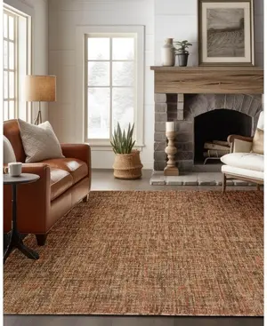 DALYN RUG COMPANY Dalyn Abruzzo Az1 Area Rug, 8' X 10 - Spice