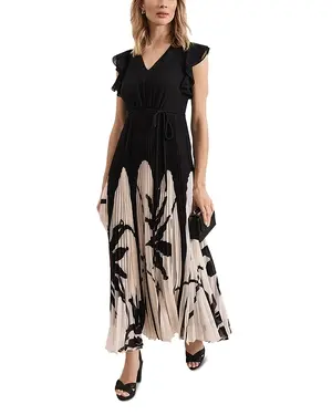 PHASE EIGHT Uma Maxi Dress - Black Multi