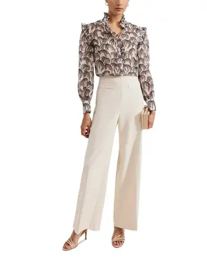 PHASE EIGHT Serena Frill Blouse