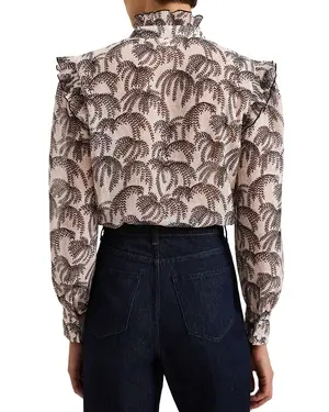 PHASE EIGHT Serena Frill Blouse