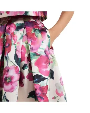 PHASE EIGHT Floral Border Skirt