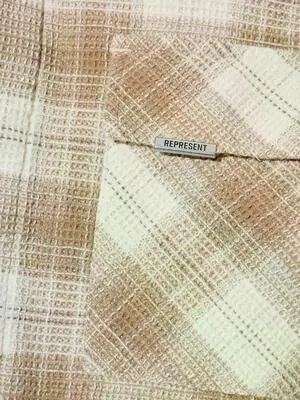 REPRESENT Cotton Shirt - Brown