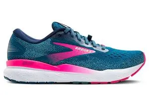 Brooks Ghost 16 Goretex Sneakers - Moroccan Blue/pink/yellow