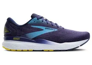 Brooks Ghost 16 Athletic Sneakers - Blue/bonnie Blue/yellow