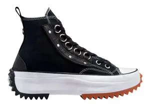 CONVERSE Run Star Hike Platform High-top Sneakers - Black/white/metal Ring