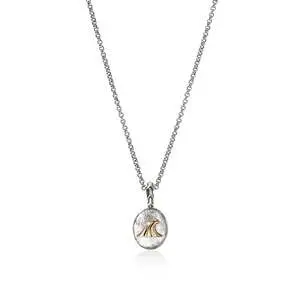 John Hardy Wave Talisman Necklace - Sterling Silver