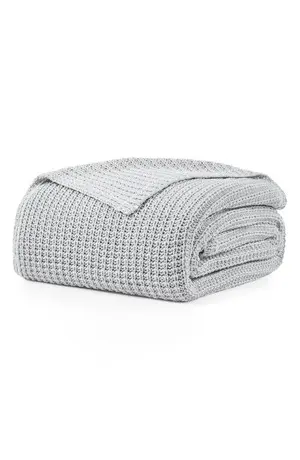 UGG Luna Knit Throw Blanket - Stone