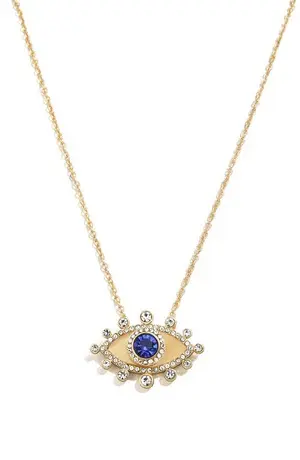 Baublebar Evil Eye Pendant Necklace - Blue