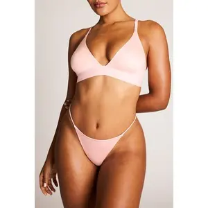 NEGATIVE UNDERWEAR Glacé String Thong - Shell