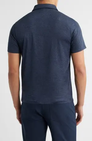Zella Dynamic Train Polo - Navy Eclipse