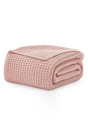 UGG Luna Knit Throw Blanket - Quartz
