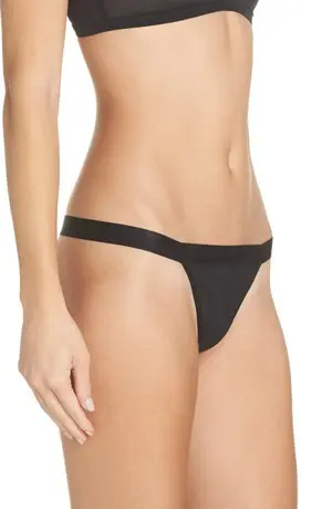 NEGATIVE UNDERWEAR Sieve Thong - Black