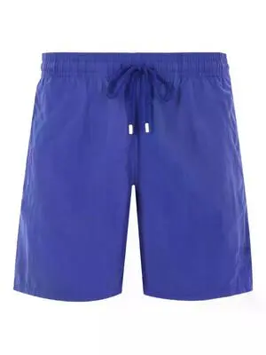 Vilebrequin Logo-patch Swim Shorts - Blue