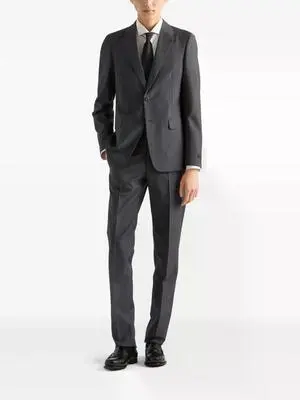 Prada Single-breasted Suit - Grey