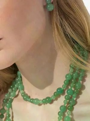 JENNIFER BEHR Cara Earrings - Green